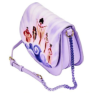 Loungefly Disney Hercules Muses Clouds Crossbody Bag Hercules One Size