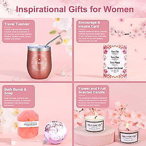 Wallcup Easter Christian Gifts for Women, Inspirational Birthday Gift Basket for Woman Faith, Spiritual Religious Gift Sets for Mom Friend Sister Teen Mothers Her … (Christian Gifts)