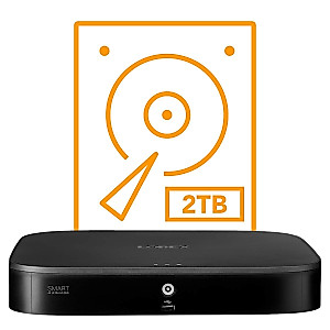 Lorex Fusion 4K Security Camera System with 2TB DVR – 8 Channel Analog Home Security System with 8 Metal Active Deterrence Cameras – Motion Detection, Warning Alarm, Color Night Vision, Weatherproof