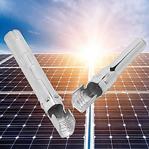 Solar Panel Cable Connectors, 10 Pairs Solar Panel Cable Wire Male Female Extension Connectors Kit Wire Adapter Parts