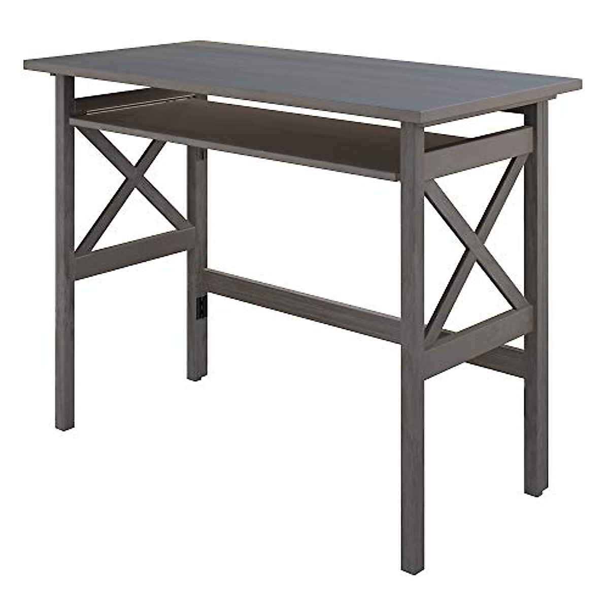Winsome Wood Xander Computer Desk, Oyster Gray