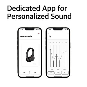 Phiaton BonoBeats Lite Digital Hybrid Active Noise Cancelling Wireless Headphones