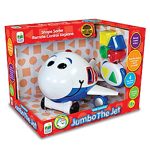 The Learning Journey Remote Control Shape Sorter, Jumbo The Jet Plane