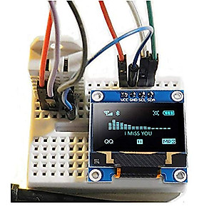 Organizer 0.96" Inch Yellow and Blue I2C IIC Serial OLED LCD LED Display Module with Raspberry PI 128X64 for Arduino 51 MSP420 STIM32 SCR (2pcs)