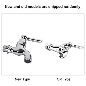 Water Faucet ABS Washing Machine Sink Basin Cold Water Tap with Single Spout Tail Handle (#2)