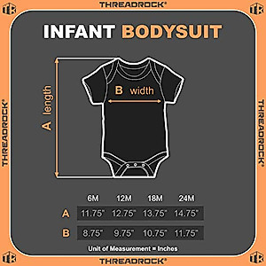 Threadrock Taco & Taquito Infant Bodysuit & Men's T-Shirt Matching Set (Baby: 12M, Charcoal|Men's: XL, Charcoal)