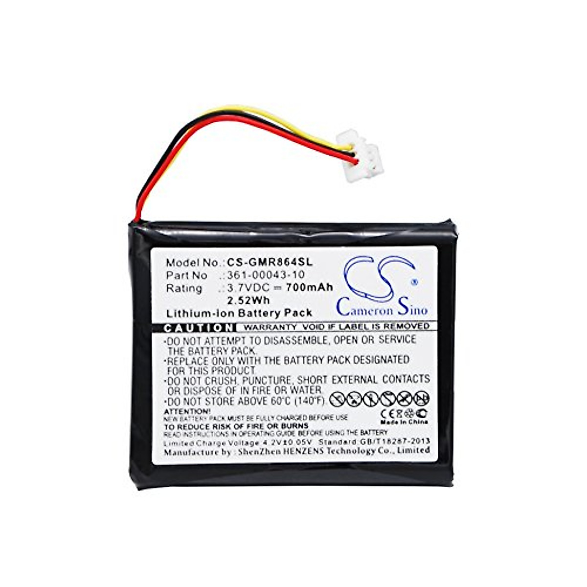 CHGY 3.7V Battery Replacement Compatible with Garmin Delta Sport XC, Delta Sport XC System, Delta Upland, Delta Upland handhelds, Delta Upland XC, Delta XC