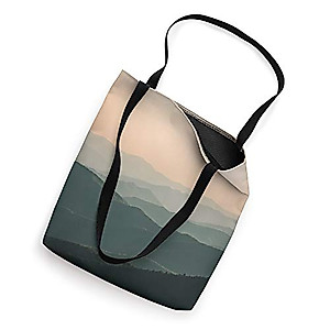 Great Smoky Mountains - Mountain Scene Mountain Theme Nature Tote Bag
