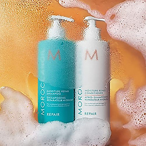 Moroccanoil Moisture Repair Shampoo & Conditioner Half-Liter Set