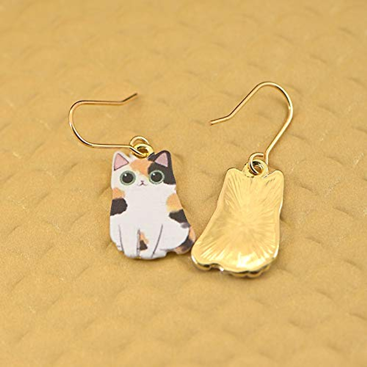 Spinningdaisy Proud Cat Mom Earrings | Gift for Cat Lovers Kitten