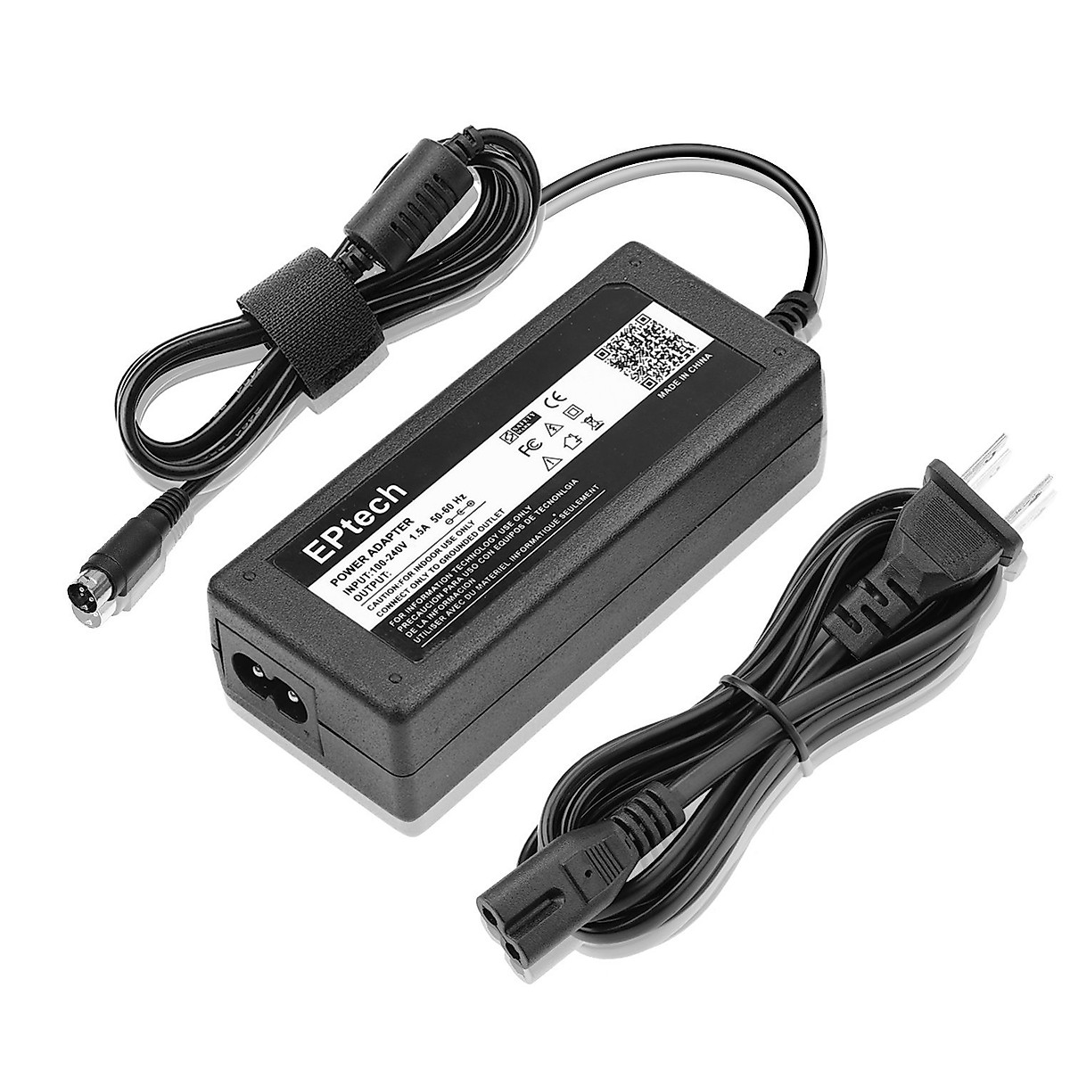 3-Pin DIN 24V 3A AC/DC Adapter for Star Micronics TSP-700 TSP700 Point of Sale Thermal Receipt Printer 24VDC 3000mA Power Supply Cord Cable PS Battery Charger Mains PSU