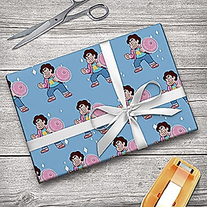 GRAPHICS & MORE Steven Universe Steven Shield Gift Wrap Wrapping Paper Rolls