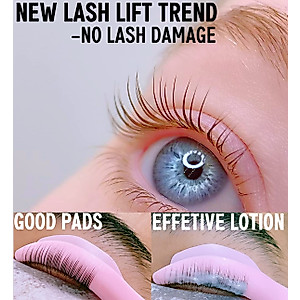 Lash Lift Kit, Strong Eyelash Lifting 3 Minutes Brow Lamination At Home, DIY Eyelash Perm Easily 10 ml Airless Pump More than 15 Applications Make Eyes Beautiful For 6 Weeks