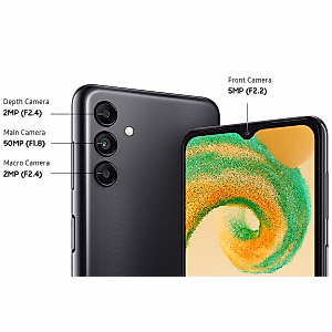 SAMSUNG Galaxy A04S 4G LTE (64GB + 4GB) Unlocked Worldwide (Only T-Mobile/Mint/Metro USA Market) 6.5" 50MP Triple Camera + (w/Fast Car Charger) (Green)