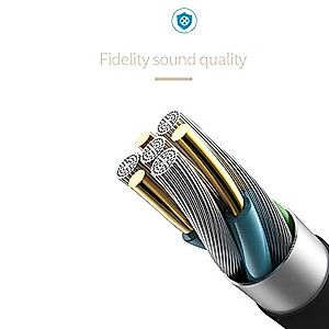 2.5mm to 3.5mm Audio Cable Inline Mic Remote Control Cord Compatible with Bose QuietComfort 25/35/QC25/QC35 Bose Oe2 oe2i Soundtrue Headphones