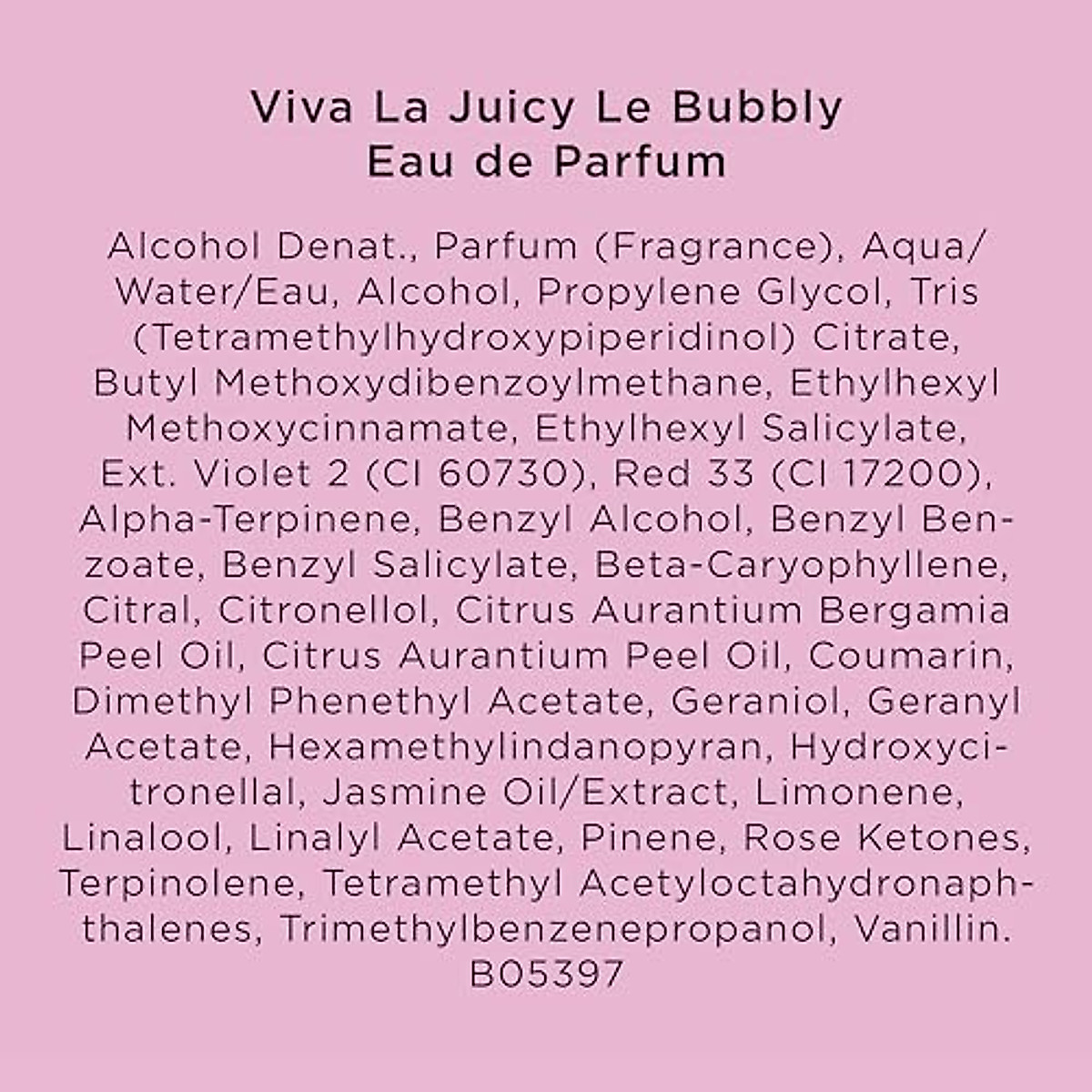 Juicy Couture Viva La Juicy Le Bubbly Eau De Parfum, Travel Size Luxury Women's Perfume with Notes of Champagne Inspired Pink Berries, Gardenia, Jasmine & Amber - Fruity & Sweet, EDP Spray, 0.33 Fl Oz
