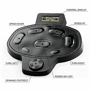 PARKHO HASWING Electric Trolling Motor – 12V 55LB 48 Inch Shaft Cayman B Bow Mount Boat Fishing Saltwater Freshwater with Remote Control Quick Release Bracket Wired Foot Controller 50700-120W_Q+F