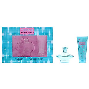 Britney Spears Curious Ladies Gift Set With Spray & Body Souffle