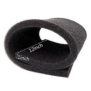 ALEGI Aquarium Filter Media Foam Material Cut to Fit, 36" x 12" x 1" / 72" x 12" x 1" Bio Pre Filter Sponge Pad Sheet for Fish Tank (12" x 36" x1" -30ppi)