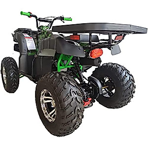 HHH 200cc Adult ATV with Automatic Transmission w/Reverse, Big 23"/22" Aluminium Rim Wheels! (Red color)