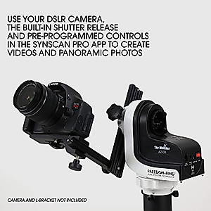 Sky-Watcher AZ-GTI – Portable Computerized GoTo Alt-Az Mount for On-The-Go Astronomy – WiFi Enabled App Controlled – Time-Lapse and Panorama Photography Capable (S21110)