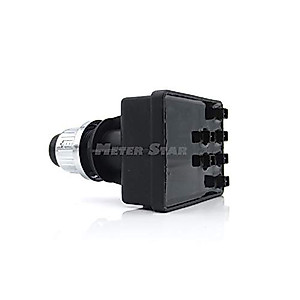 Meter Star CSA Certified 6 Male Outlet AA Battery Push Button Electronic Ignitor 1.5V Spark Generator BBQ Grill Replacement Accessories