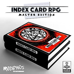 Modiphius Index Card RPG Master Edition