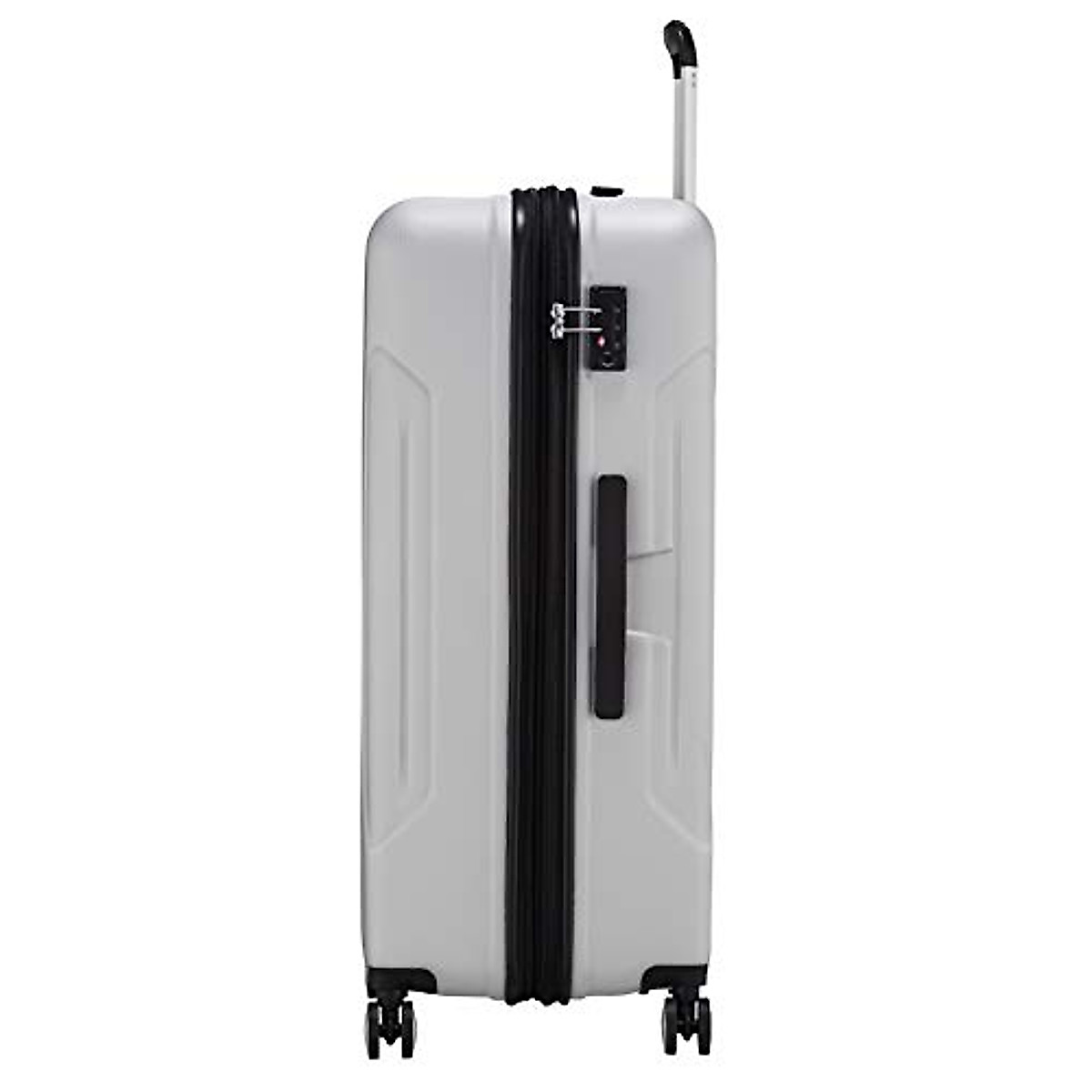 AMERICAN TOURISTER Unisex_Adult Koffer & Trolleys, Silver, L (78 cm-120 L)