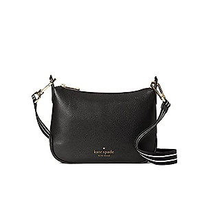 Kate Spade Rosie Leather Small Crossbody Bag Purse Handbag, Black