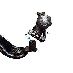 UTSM-02 Heavy-Duty Mount: in-Car Universal Tablet/Smartphone Holder