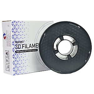 RANKI TPU Filament 1.75 mm Flexible TPU, 3D Printer Filament, Dimensional Accuracy +/- 0.05 mm, 98A,1kg Spool,Grey
