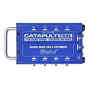 Radial Catapult TX4L 4-channel Cat 5 Audio Snake Module