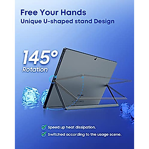 2023 CHUWI UBook X Tablet, 12'' Touchscreen, Windows 11 Tablet, 8GB RAM 256GB ROM, 1TB SSD Expend, Intel N4120 (Up to 2.6 GHz), 2160x1440 IPS, 2.4G/5G WiFi, Dual Camera, 5000mAh, HDMI, USB 3.0, BT 5.0