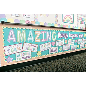 Teacher Created Resources Pastel Yellow Scalloped Border Trim