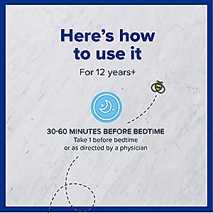 Zarbee's Melatonin Gummies 3mg Sleep Supplement to Promote Peaceful Sleep, Natural Mixed Fruit Flavor, Adults Gummy Age 12 Up, 60 Count