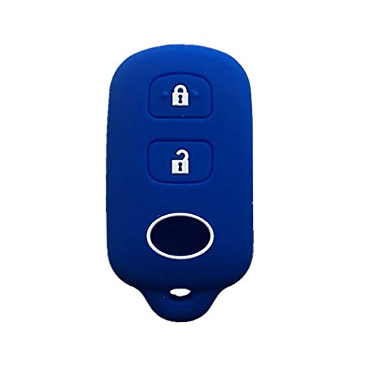 Rpkey Silicone Keyless Entry Remote Control Key Fob Cover Case protector Replacement Fit For Scion xA xB Celica Echo FJ Cruiser Highlander Prius RAV4 Tacoma Tundra Yaris HYQ12BBX HYQ12BAN