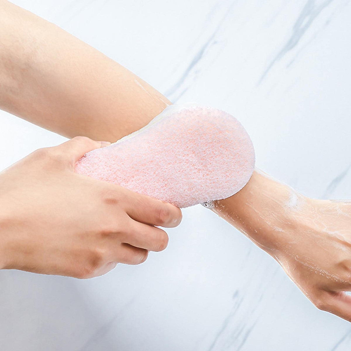 Body Sponges for Shower,Reusable Buff Puff Style Aromatherapy Loofah Body Sponge | Exfoliate Sponges Scrub Dead Skin Remover Sponge for Adult Baby Pingfen