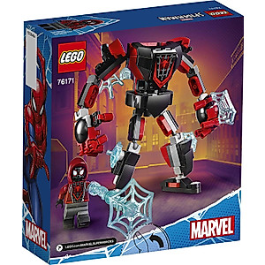 LEGO Marvel Spider-Man Miles Morales Mech Armor 76171 Collectible Construction Toy, New 2021 (125 Pieces)