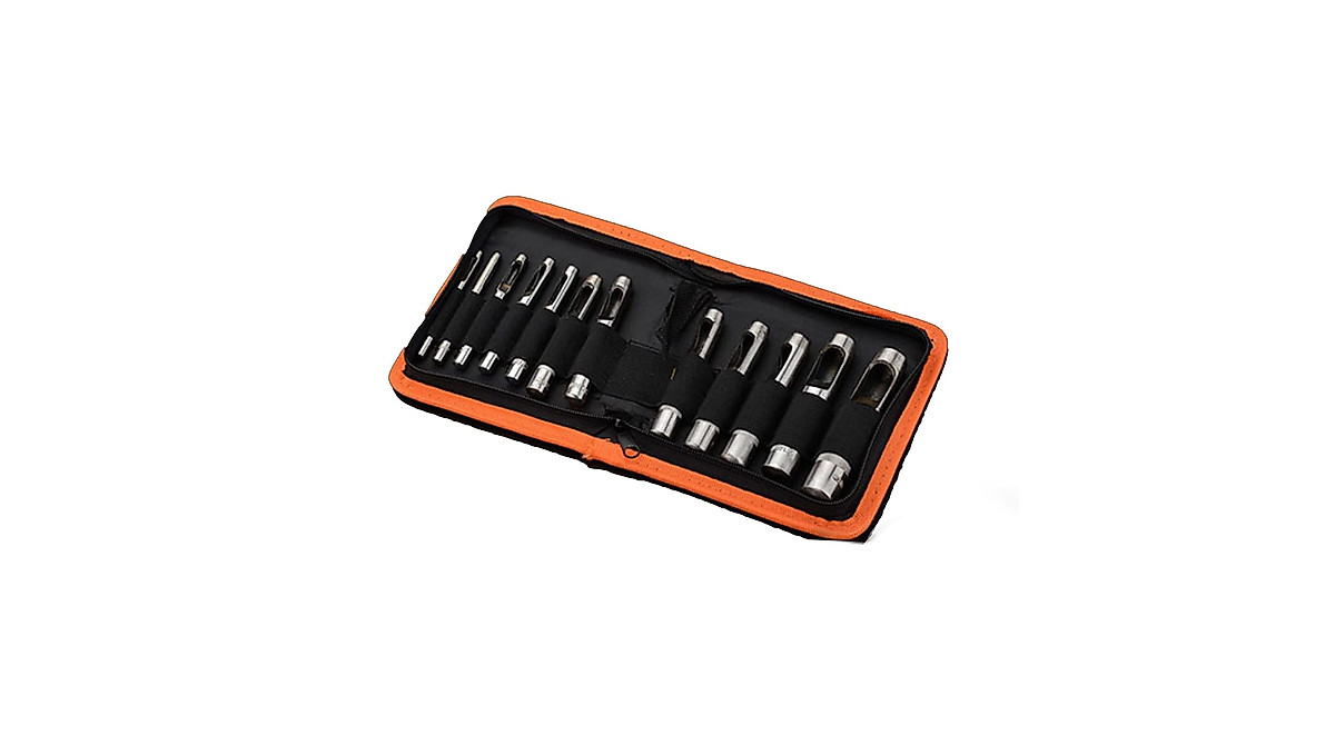 Edward Tools 12-Piece Heavy Duty Hole Punch Set