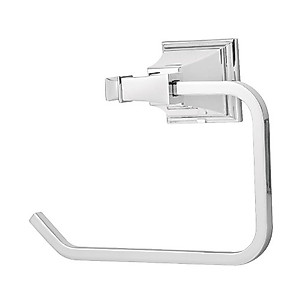 Speakman SA-1304 Rainier Bathroom Square Towel Ring, Polished Chrome