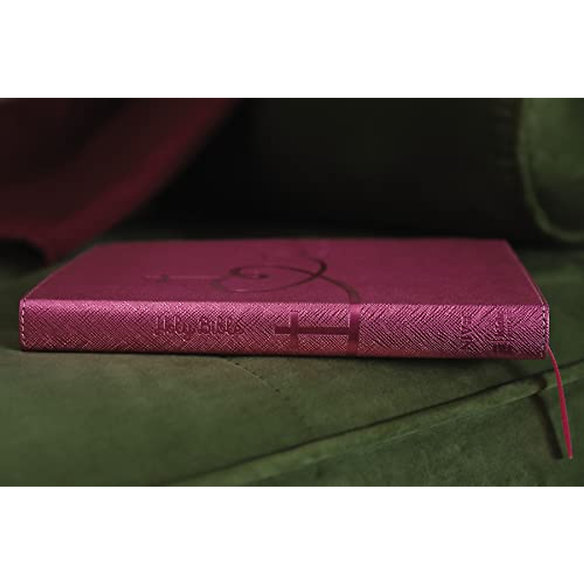 NIV, Bible for Kids, Leathersoft, Pink, Red Letter, Comfort Print: Thinline Edition
