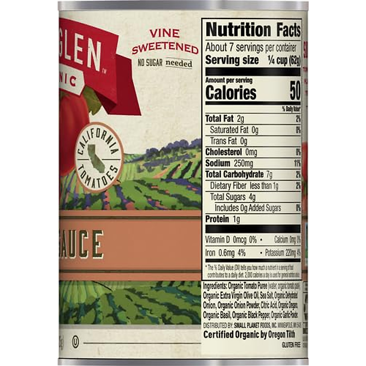 Muir Glen Organic Pizza Sauce, 15 oz.