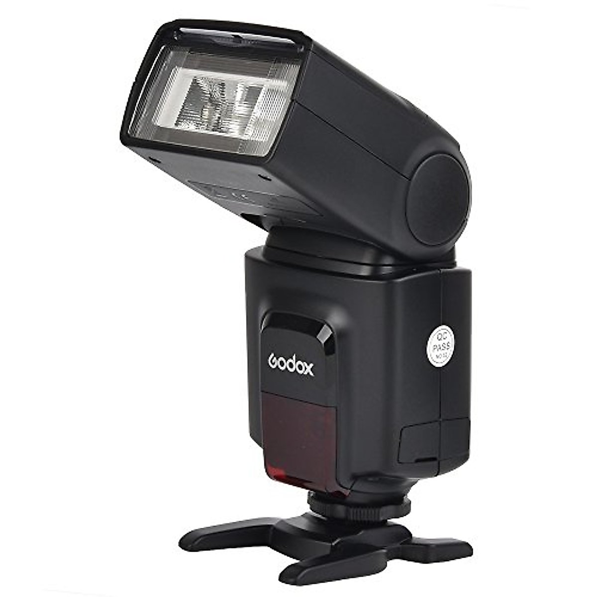 Godox Wireless 433MHz GN33 Camera Flash Speedlite with Built-in Receiver with RT Transmitter Compatible for Canon Nikon Sony Olympus Pentax Fuji DSLR Cameras with Diffuser + Filters + USB LED