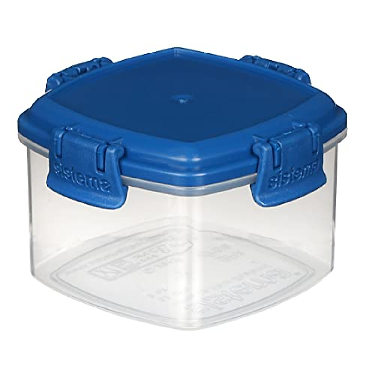 Sistema To Go Collection Mini Knick Knack Snack Container, 2.09 oz./62 mL, Pink/Green/Blue/Purple, 4 Count