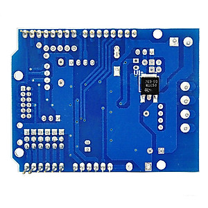 HiLetgo L298P DC Motor Drive Module L298P DC Motor Drive Shield H-Bridge Drive Expansion Board High-Power DC Stepper Motor Controller for Arduino