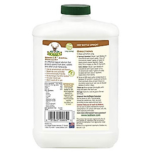 Bobbex Concentrated Animal Repellent Rabbit, Squirrel, and Chipmunk Repeller Concentrate (32 oz.) B550120