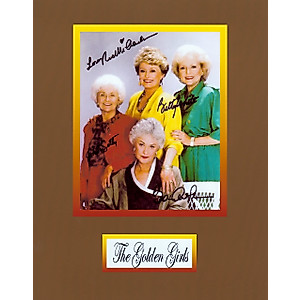 Kirkland Signature The Golden Girls, 8 X 10 Photo Autograph on Glossy Photo Paper