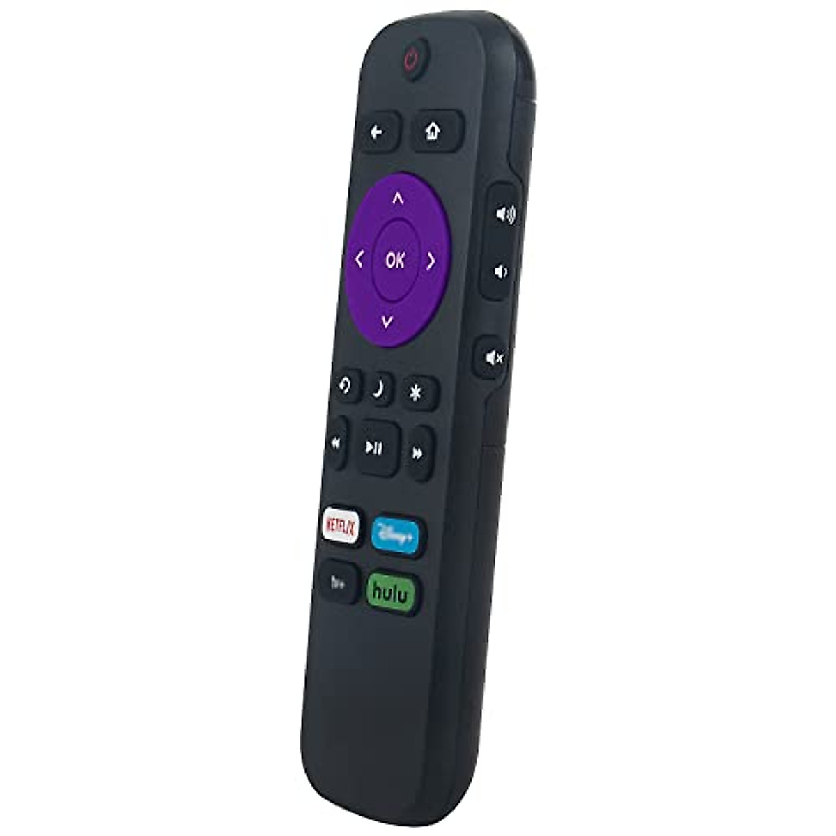 Replacement Remote Control Applicable for Hisense Roku TV 55H8G 65H8G 58R6E3 43R6090G 55R8F 50R6090G 65R8F H6570G 55H8F 32H4F 43H4030F1 58R6E 43H4F 55R6E3 50R6E3 65R6090G 65R6E3 32H4030F1 50R6E 75R6E3