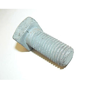 7/8"-9 x 2" Long Galv. Square Head Machine Bolts - (15 Pcs.) HQ