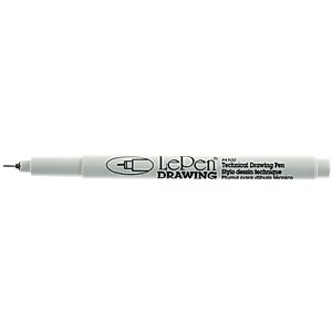 UCHIDA Le Technical Drawing Pen Art Supplies, 0.03mm, Black